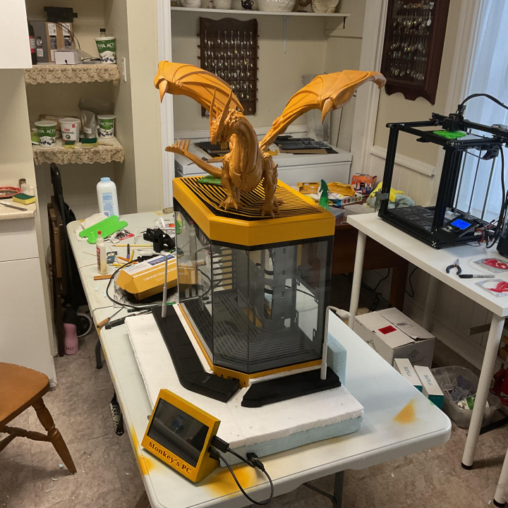 3D Print of Construct Dragon by greatdanedank
