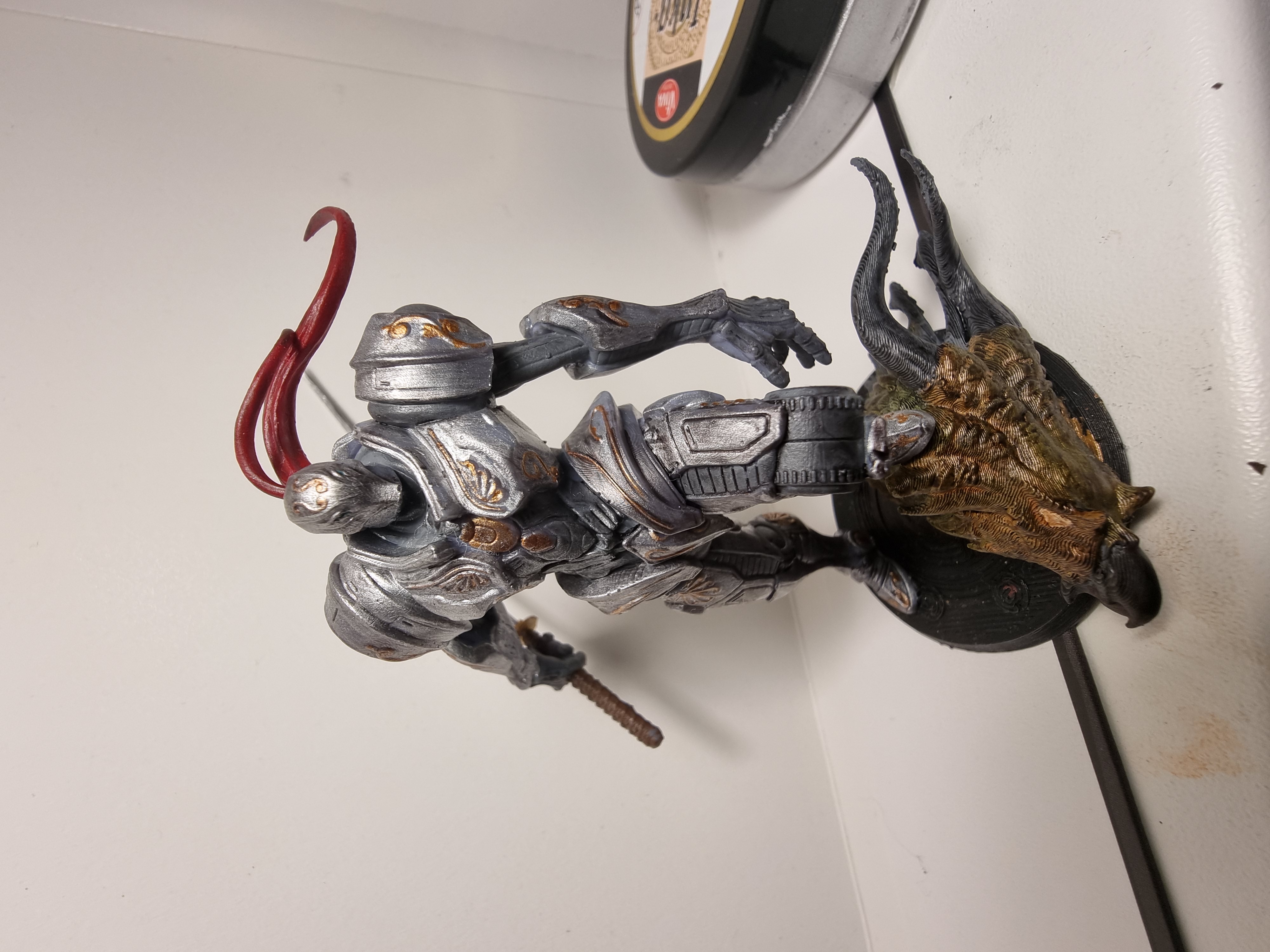 3D Printable Dragon Killer Construct by Rescale Miniatures