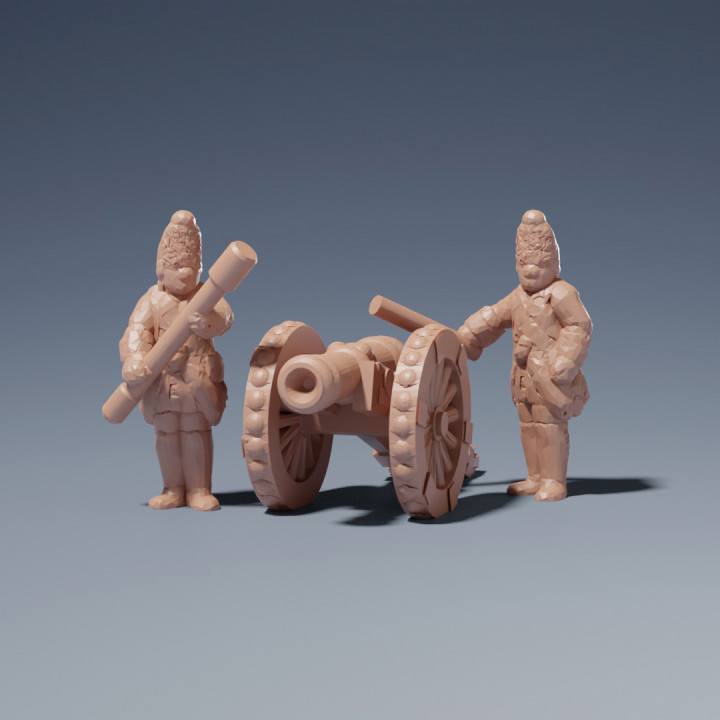 3D Printable 6mm Black Powder Army by Productions Diratia