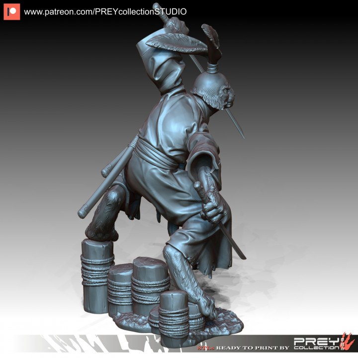 3D Printable USAGI by Alex