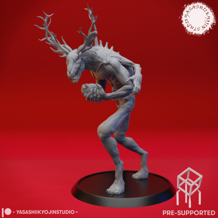Descargar Wendigo - Tabletop Miniature (Pre-Supported) de Yasashii ...