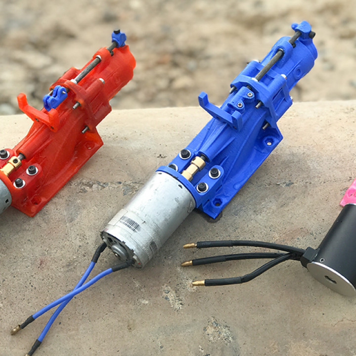 3D Printable Turbo Jet motor 550 by TB3D