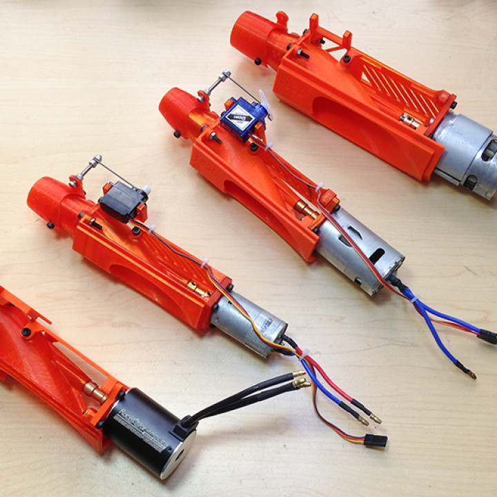 3D Printable Turbo Jet motor 550 by TB3D