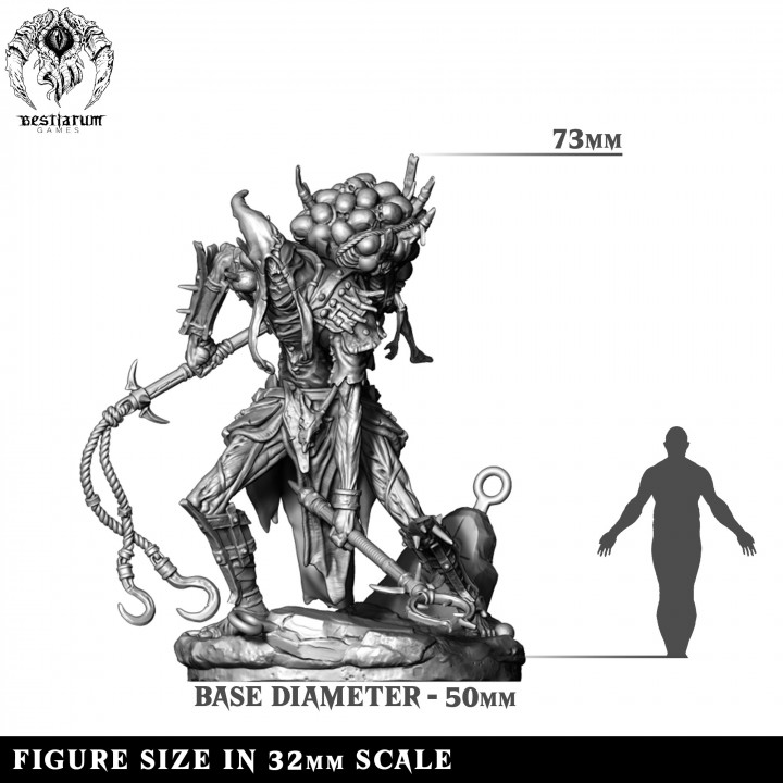 3D Printable Snatcherlord | Tormentor Cults | Demons by Bestiarum ...