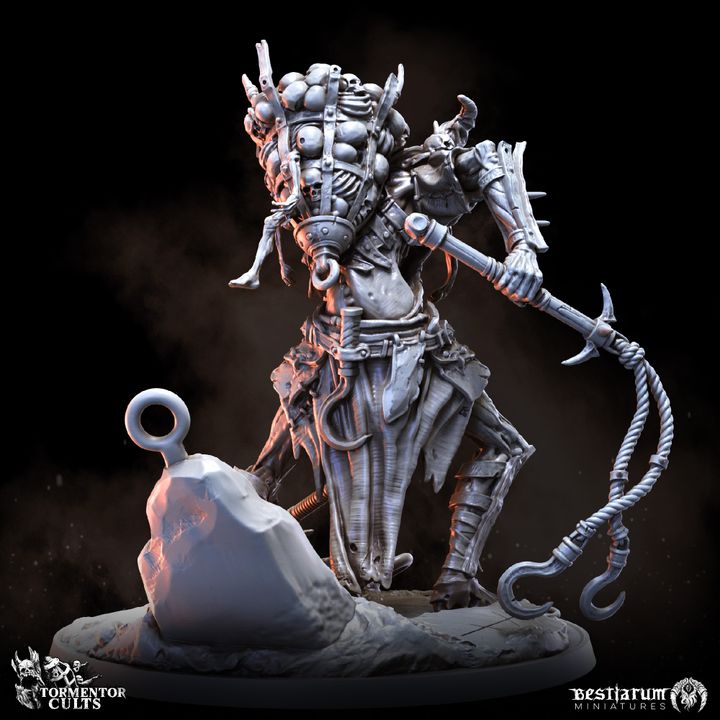3D Printable Snatcherlord | Tormentor Cults | Demons by Bestiarum ...