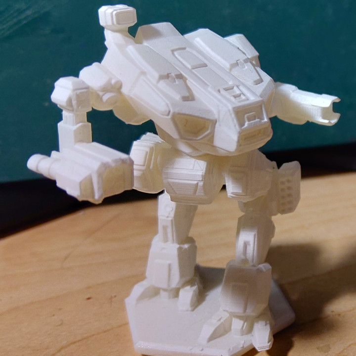 3D Printable Combat Robot Tango by Joel DeRossett
