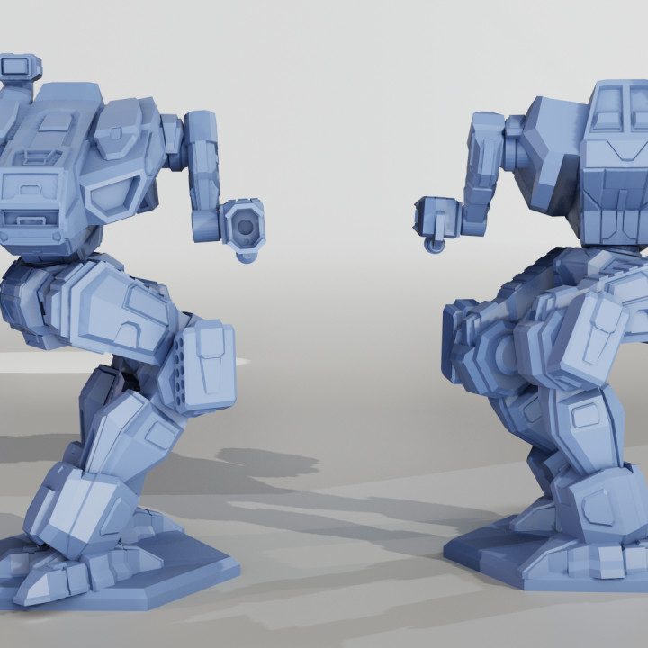 3D Printable Combat Robot Tango by Joel DeRossett