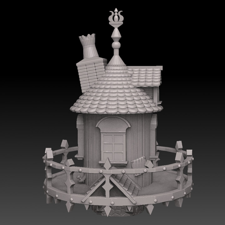 3D Printable Mobile Tower by Sharedog Miniatures