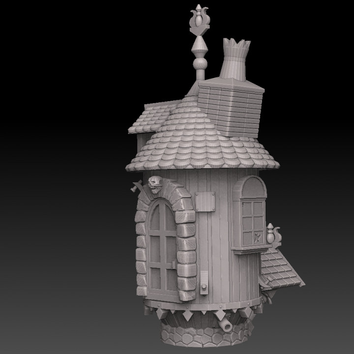 3D Printable Mobile Tower by Sharedog Miniatures