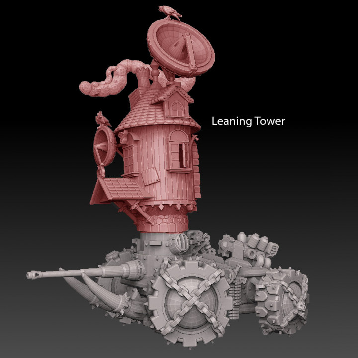 3D Printable Mobile Tower by Sharedog Miniatures