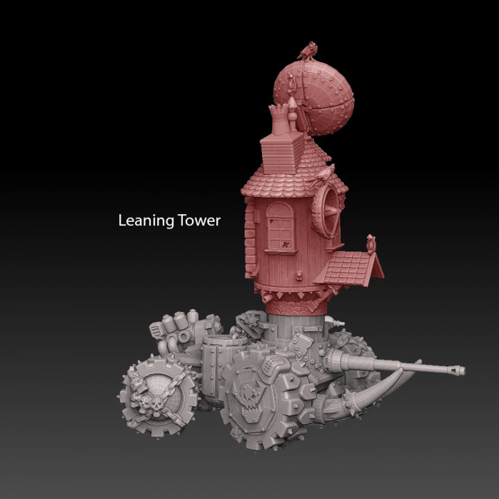 3D Printable Mobile Tower by Sharedog Miniatures