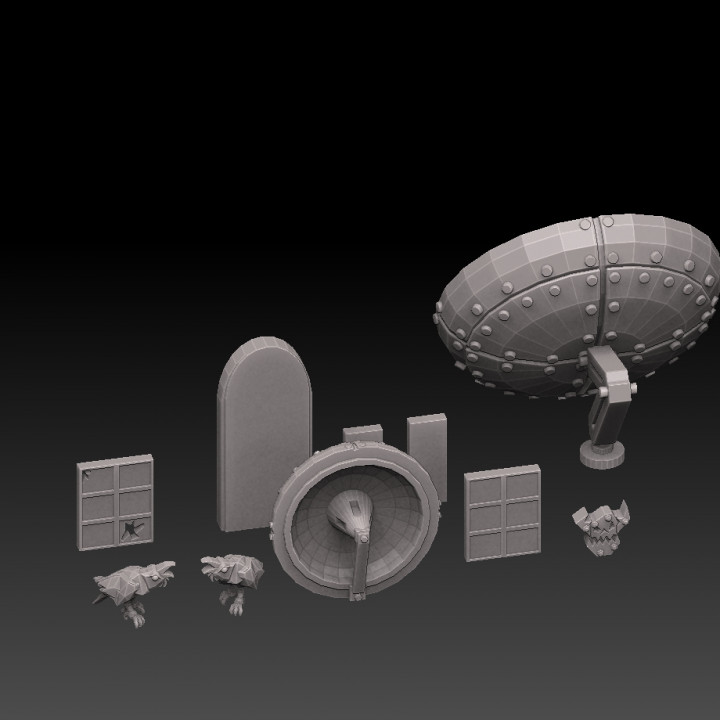 3D Printable Mobile Tower by Sharedog Miniatures