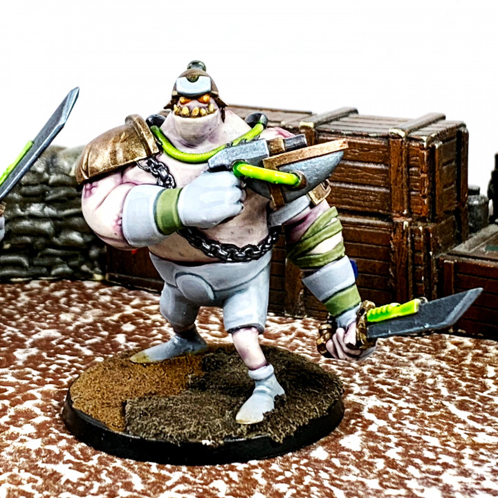 3D Printable The Gyrg (3 Models) by Josh Qualtieri