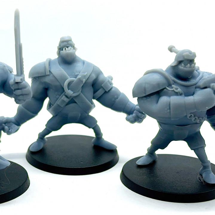 3D Printable The Gyrg (3 Models) by Josh Qualtieri