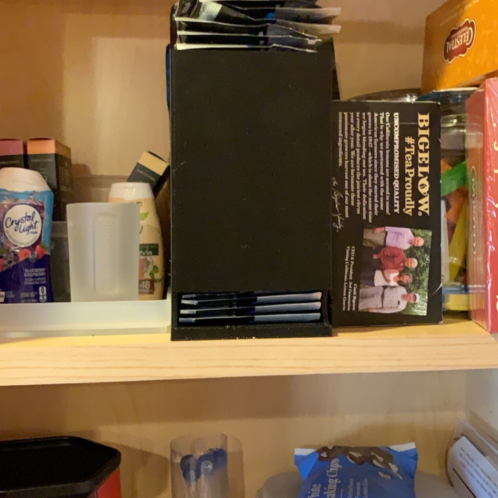 3D Printable Tea bag holder by Cameron