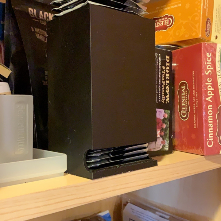 3D Printable Tea bag holder by Cameron