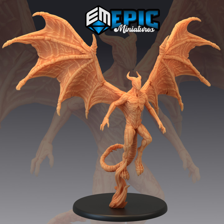 3D Printable Night Gaunt Set / Lovecraft Entity / Cosmic Horror ...