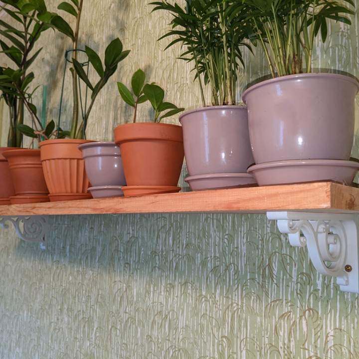 3D Printable Shelf bracket by Denys