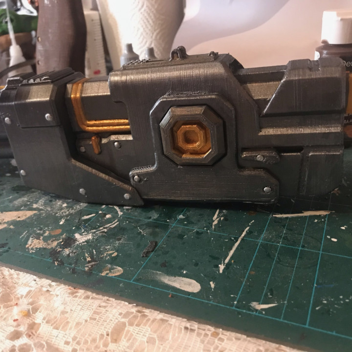 3D Printable Frame1-2 , and Fix Pew Pew by JFX3d