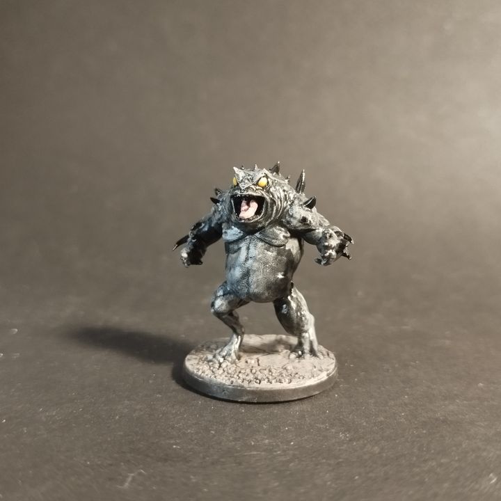 3D Print of Slaad (Death) - Tabletop Miniature by luicestmoi