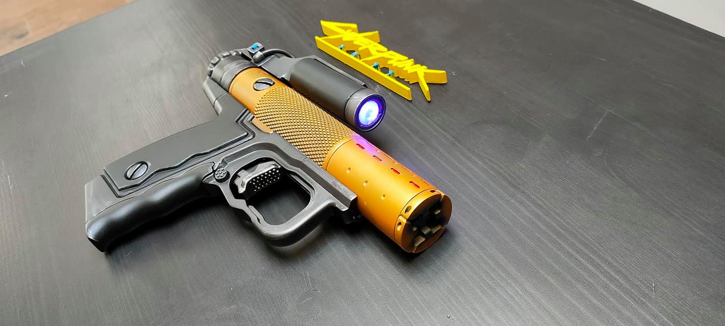 3D Printable A-22B Chao ( Cyberpunk 2077) by Bart van der Westerlaken