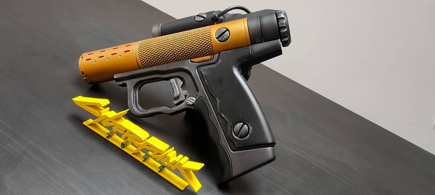 3D Printable A-22B Chao ( Cyberpunk 2077) by Bart van der Westerlaken