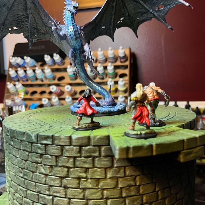 3D Print of Mage Tower - Figurine not included by TheVogonPoet