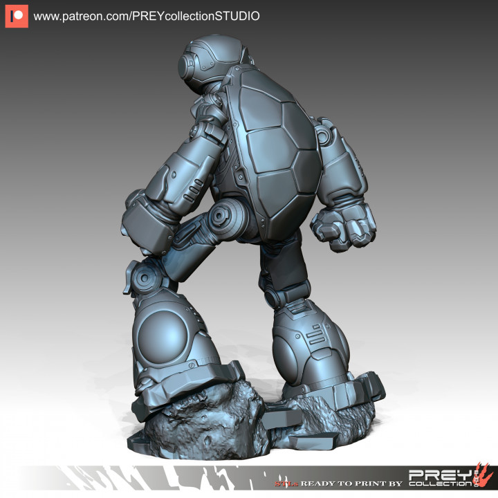 3D Printable METALHEAD by Alex