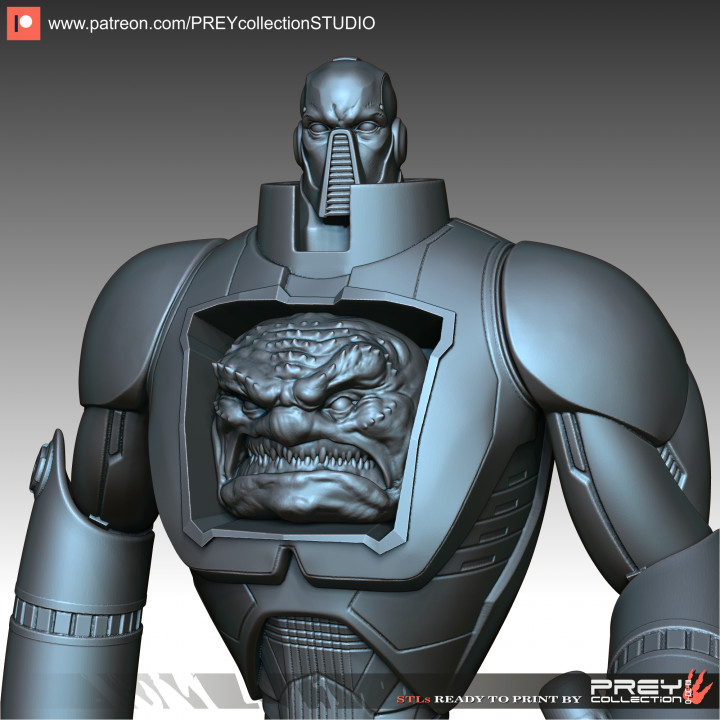 3D Printable KRANG by Alex