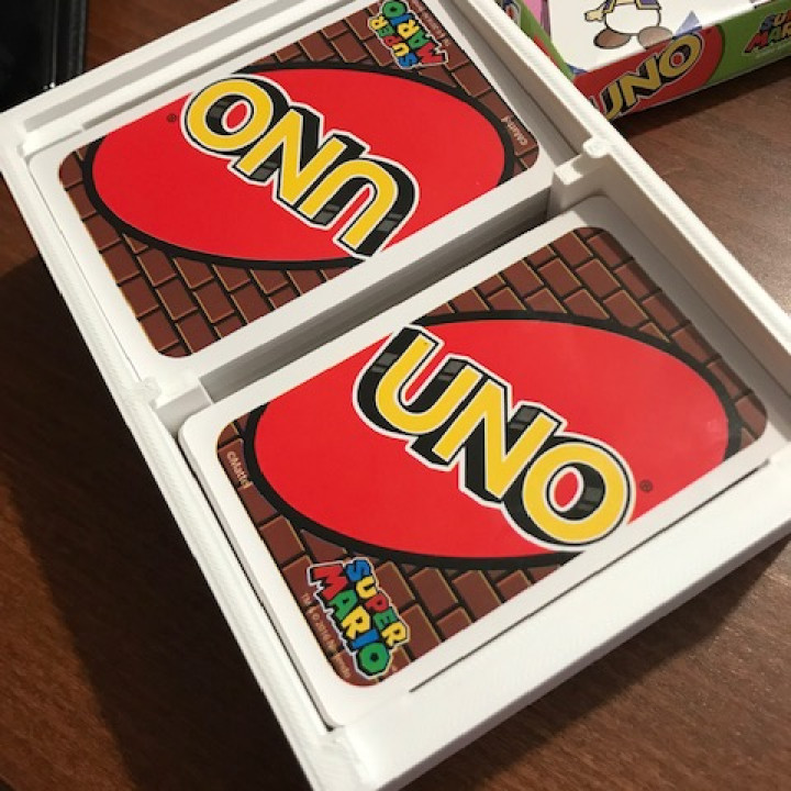 3D Printable Uno Super Mario box by Caplain André