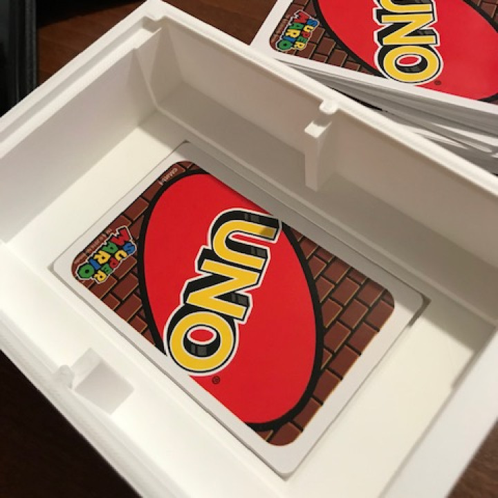 3D Printable Uno Super Mario box by Caplain André