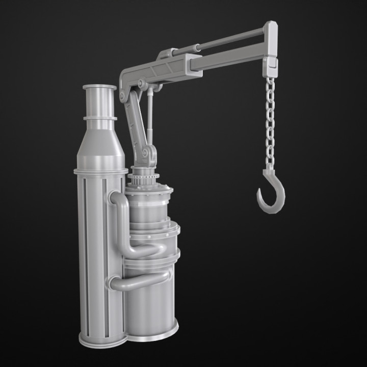 3D Printable Corpse starch processing plant by Kino Prados Cordon