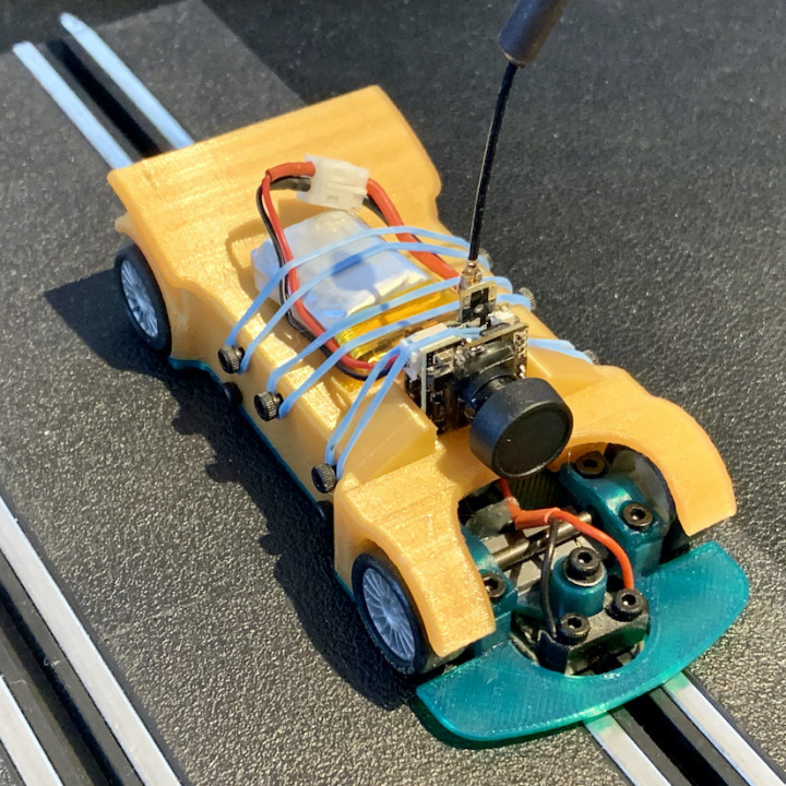 3D Printable FPV in a Slot Car by Markus Purtz
