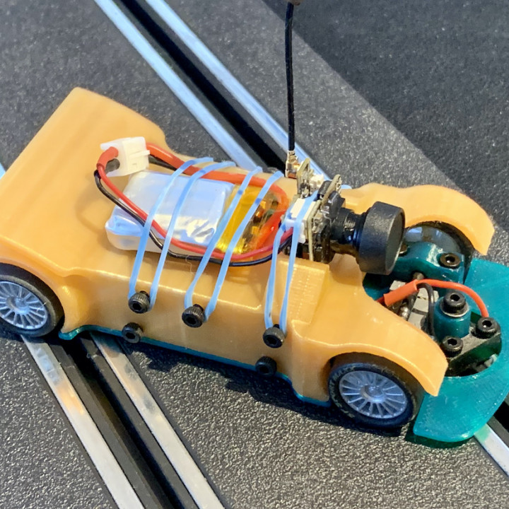 3D Printable FPV in a Slot Car by Markus Purtz