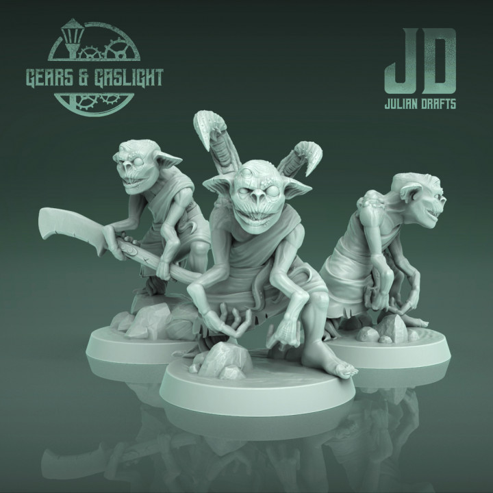 3D Printable Eldritch Nightmare Cult -Set by Julian Drafts