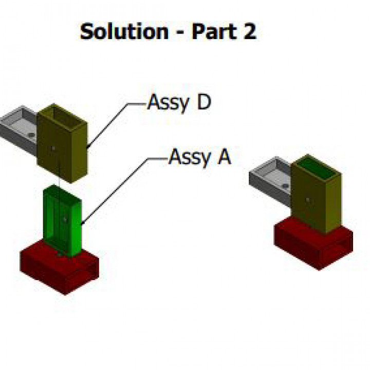 3D Printable Matchbox Puzzle by Mark Ingle