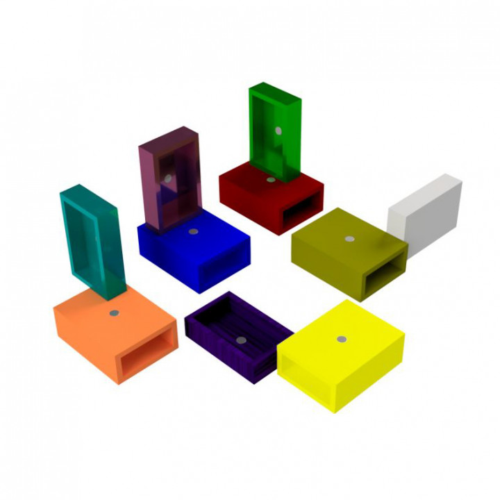 3D Printable Matchbox Puzzle by Mark Ingle