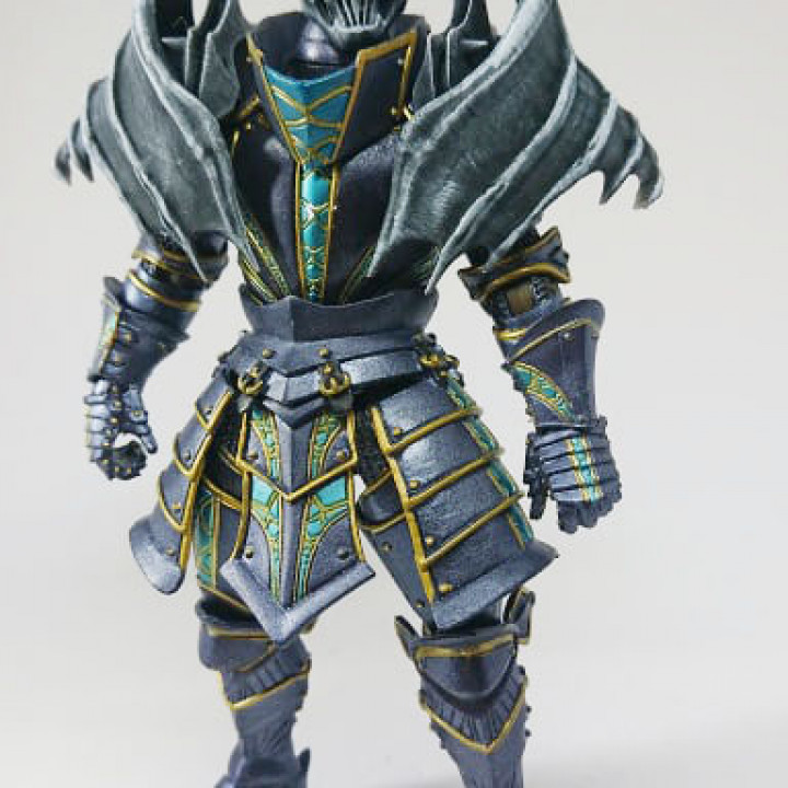 3D Printable Vampire_knight_set by Action Figure Fusion