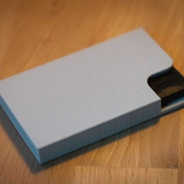 3D Printable MicroSD card holder by DarkUp