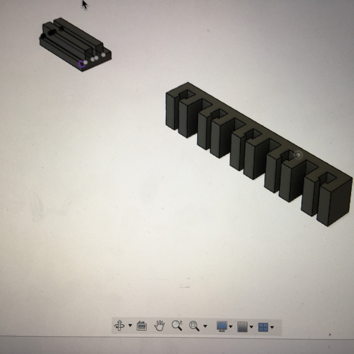 3D Printable Hamster cage clips by Rees