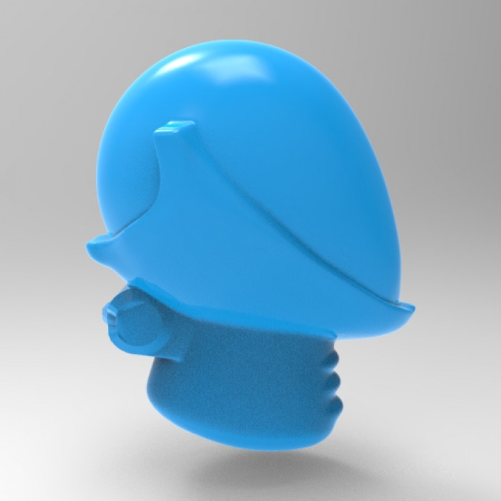 3D Printable Reaver Helm - Evil Space Elf by Archon 3D Smiths