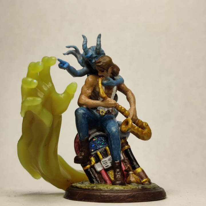 3D Printable Spell Effect Bases by Twin Goddess Miniatures