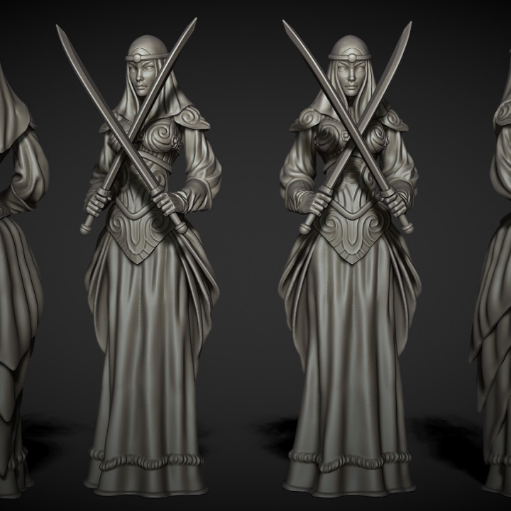 3D Printable Assassin by Claydemon Miniatures
