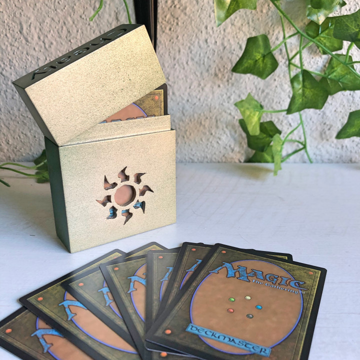3D Printable Magic: The Gathering Deck Boxes - All Colors, Custom ...