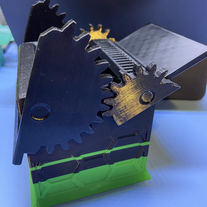 3D Print of Exponent Box by Ksumion