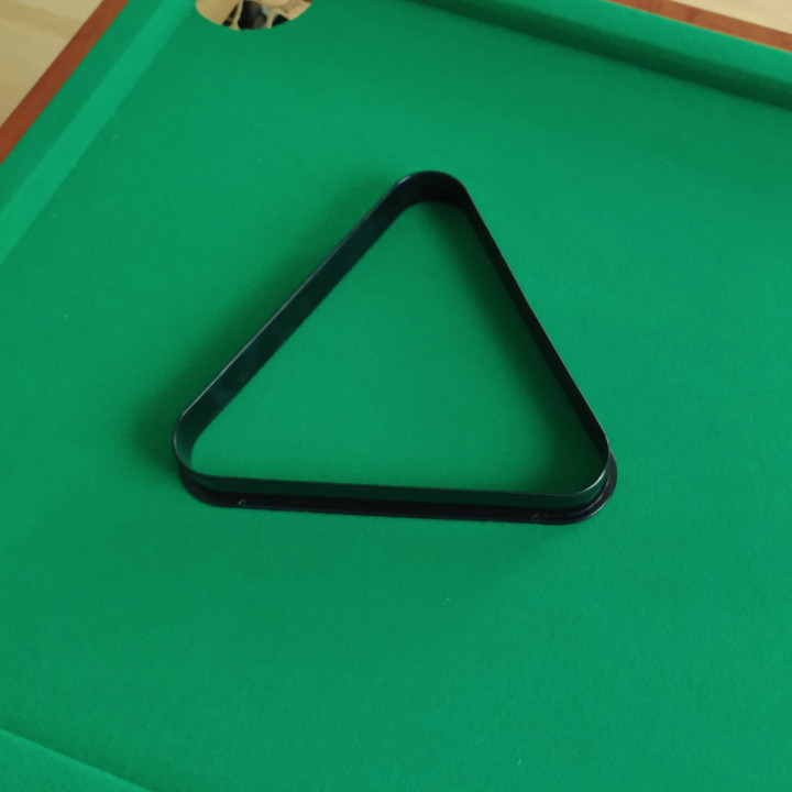 3D Printable Small pool triangle by Corentin Paquet