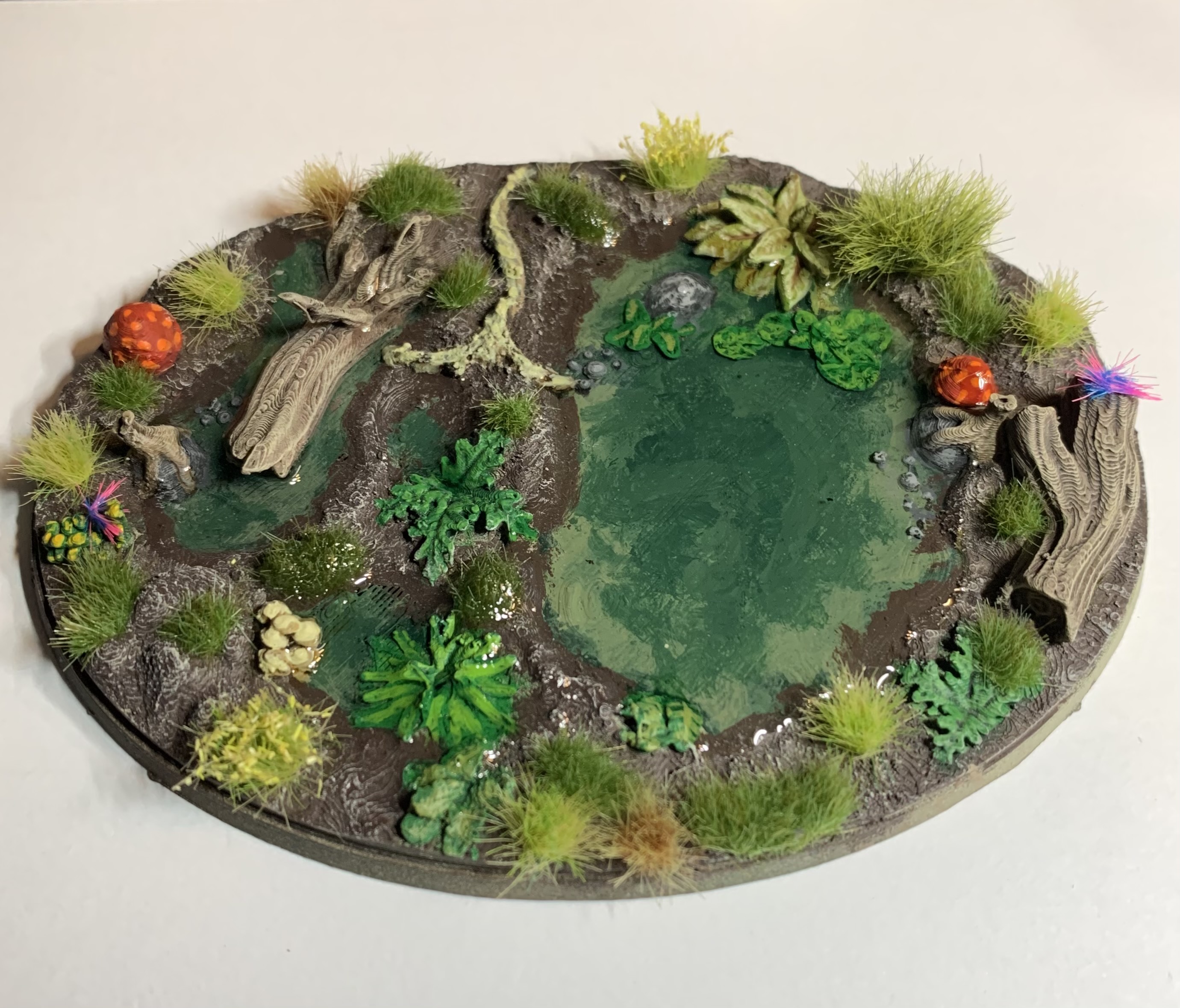 3D Printable Bases - Swamps - Titan Forge Miniatures January 2021 by ...