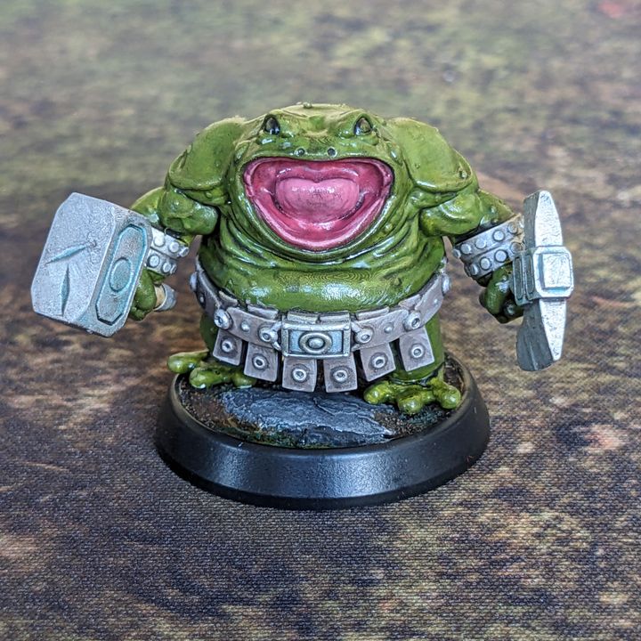 3D Print of Morg The Swatter - Swamps - Titan Forge Miniatures January ...