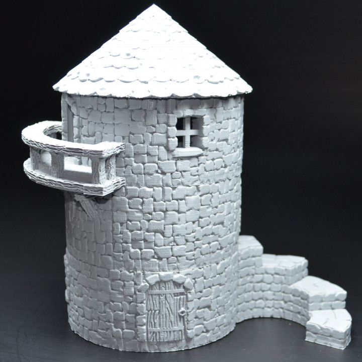 3D Printable Border Tower by Bernd Leibelt