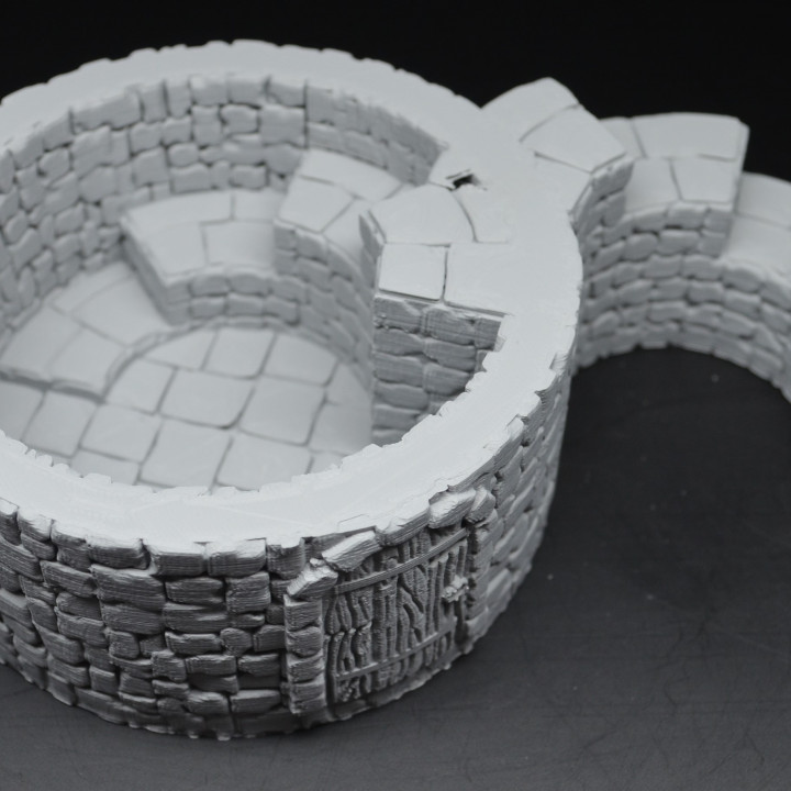 3D Printable Border Tower by Bernd Leibelt